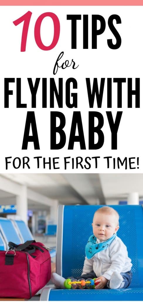 flying with a baby - Mom like you mean it